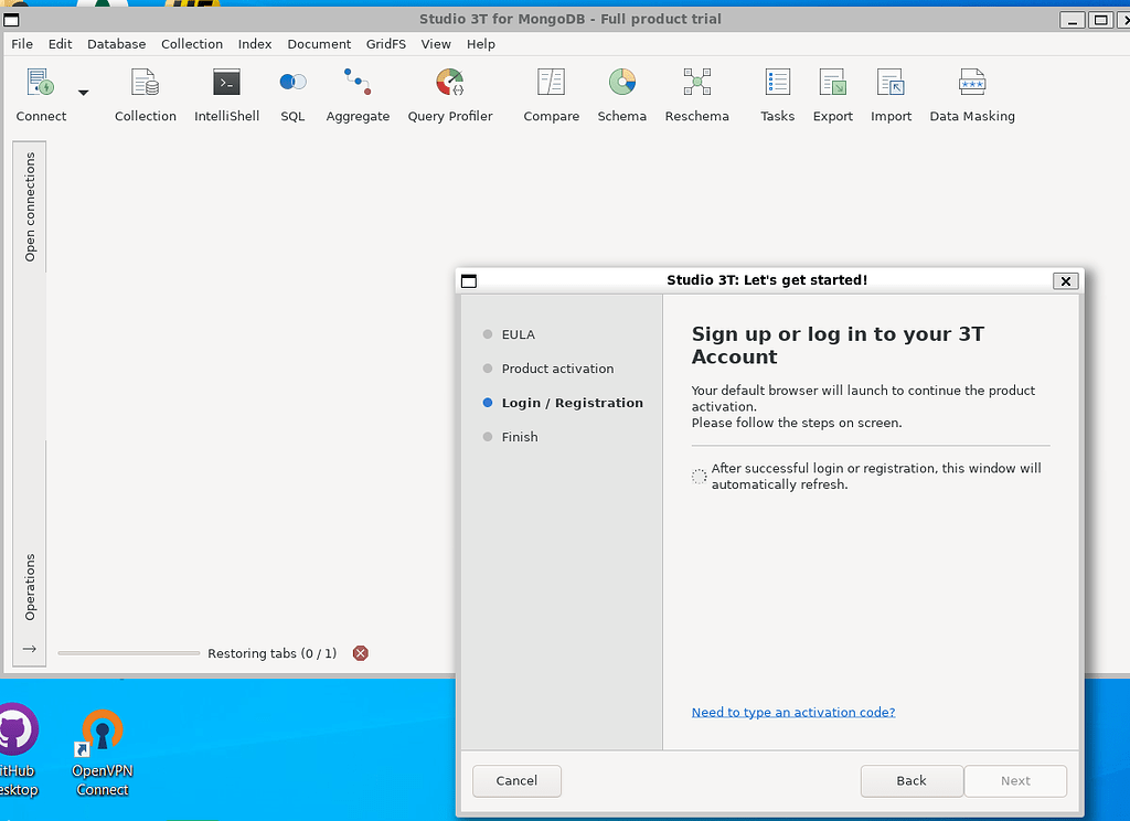 Installing 3TStudio to ubunut 22.04 issue - Working with Studio 3T ...